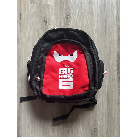 Disney | Bags | Disney Big Hero 6 Promotional Backpack Baymax Face New ...